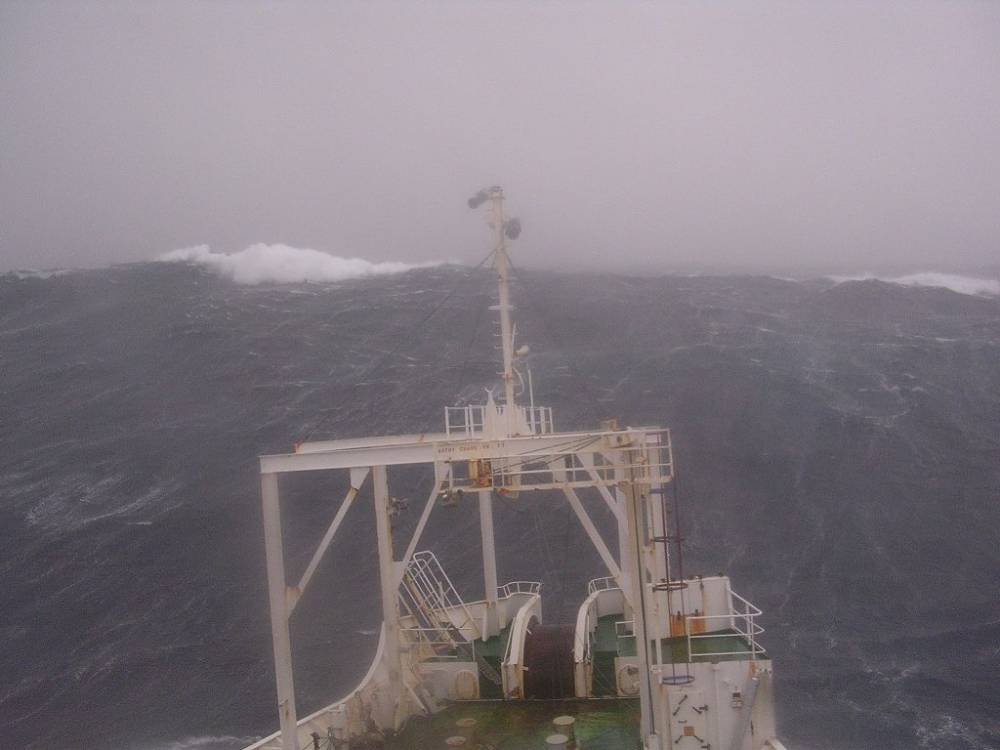 The Perfect Storm - Now That is One Big Wave! - Weather Photos ...