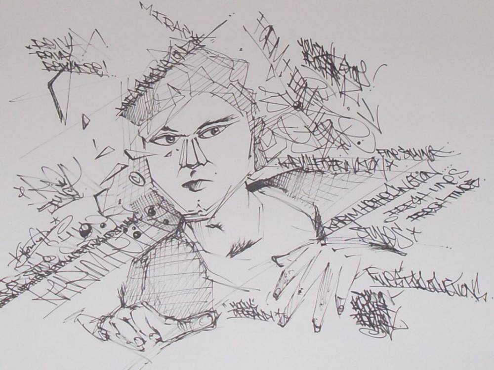 Scrawl Portrait - Member's own albums - ArtFreaks.com